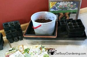 How To Make Your Own DIY Seed Starting Mix (With Recipe!)