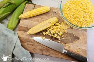Canning Corn - The Complete How To Guide - Get Busy Gardening
