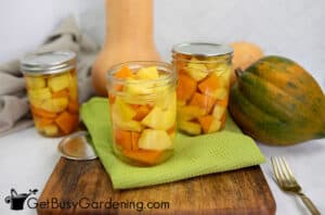 Canning Squash - The Complete How To Guide - Get Busy Gardening