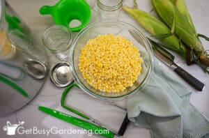 Canning Corn - The Complete How To Guide - Get Busy Gardening